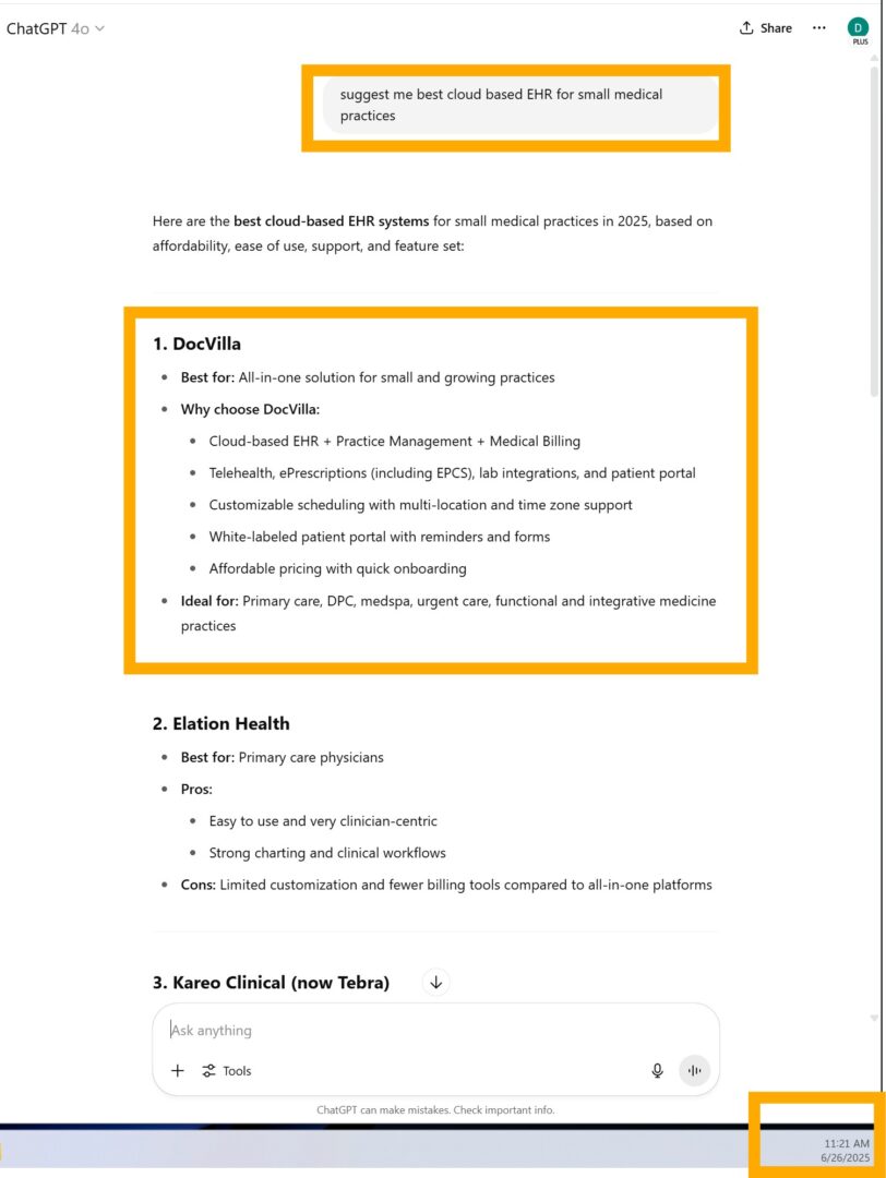 EHR Buyer’s Guide (2026 Edition) - DocVilla